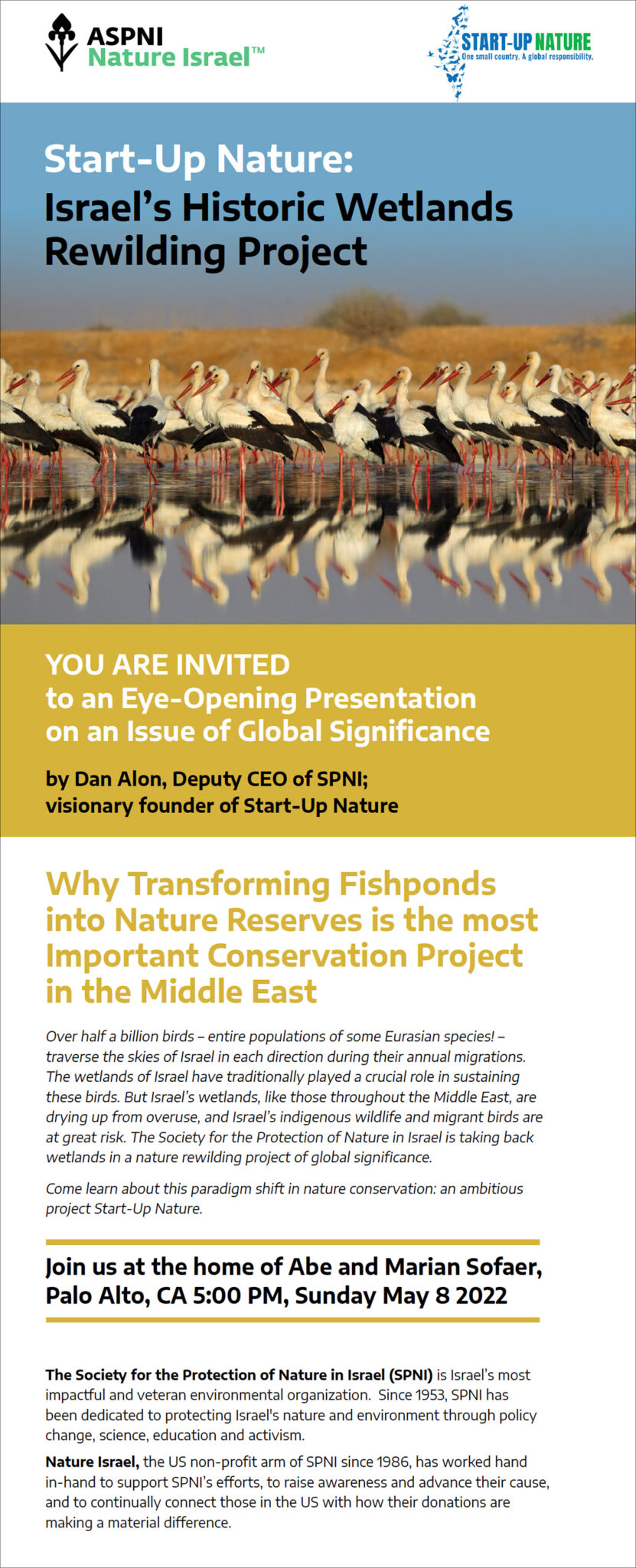 Start-Up Nature Salon Meeting - Nature Israel